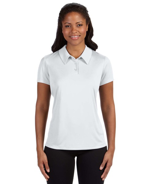 Ladies' Performance Three-Button Polo